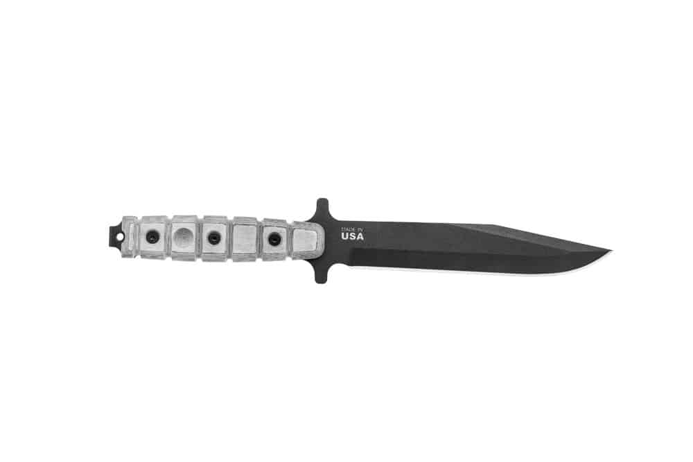 TOPS US Combat Fixed Blade Knife 1095 Black US-01