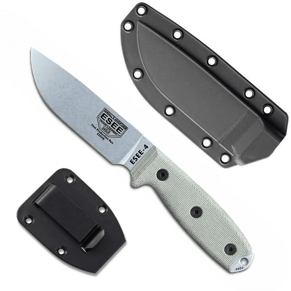 ESEE-4 S35VN Stainless Steel Fixed Blade Knife